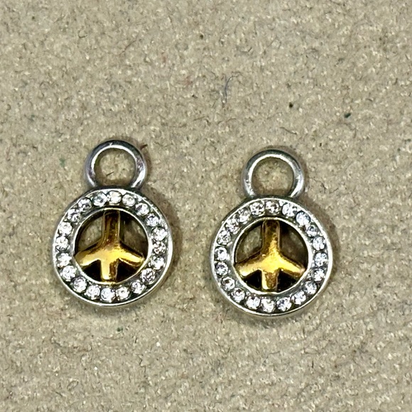 Brighton | Jewelry | Sold2brighton Peace Symbol Charms For Mini Holders ...